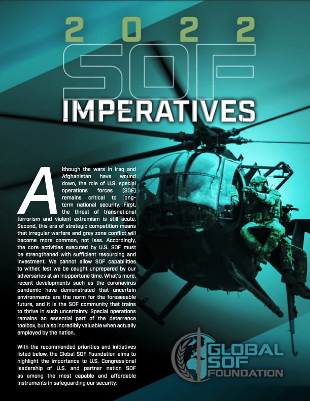 Global SOF Foundation Imperatives Initiative and Forum